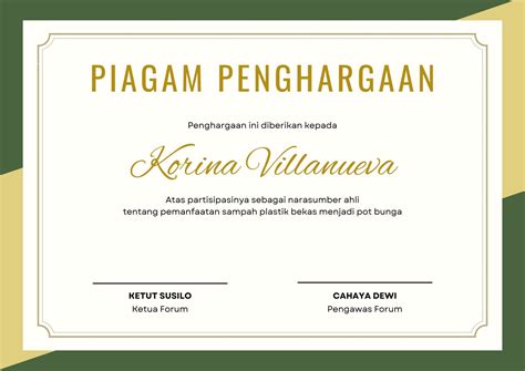 Contoh Piagam Penghargaan Untuk Sponsor Joe Kerr 66000 The Best Porn