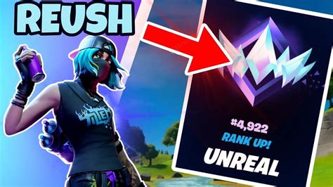 Je Découvre mon RANK sur Fortnite Reush Unreal Partie 1 YouTube