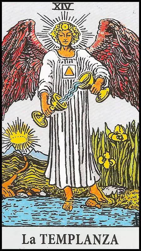 La Templanza en el Tarot Cuál es su significado