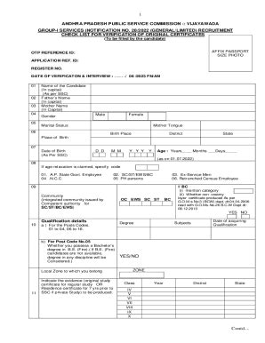 Fillable Online Psc Ap Gov Staff Nurses Contract Recruitment