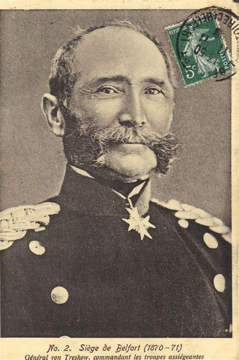 Belfort Siège de Belfort 1870 1871 Général Von Treskow Carte