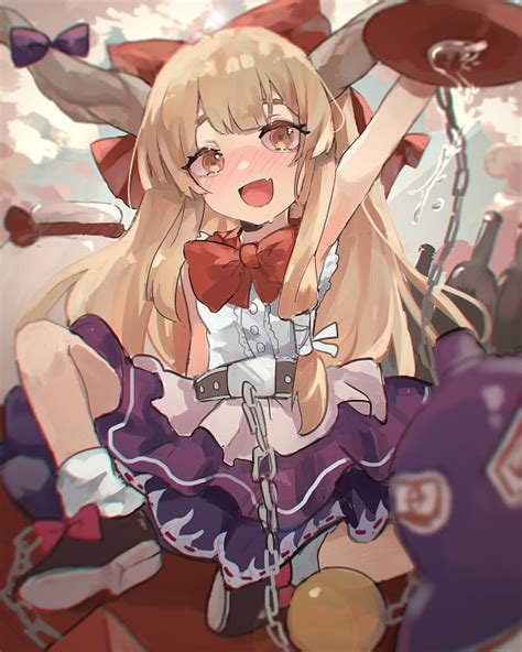 Ibuki Suika Suika Ibuki Touhou Image By Pixiv Id