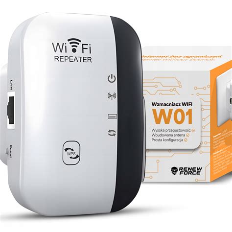 Wzmacniacz sygnału Wi FI Mocny Repeater Access Point Router 300 Mb s 2