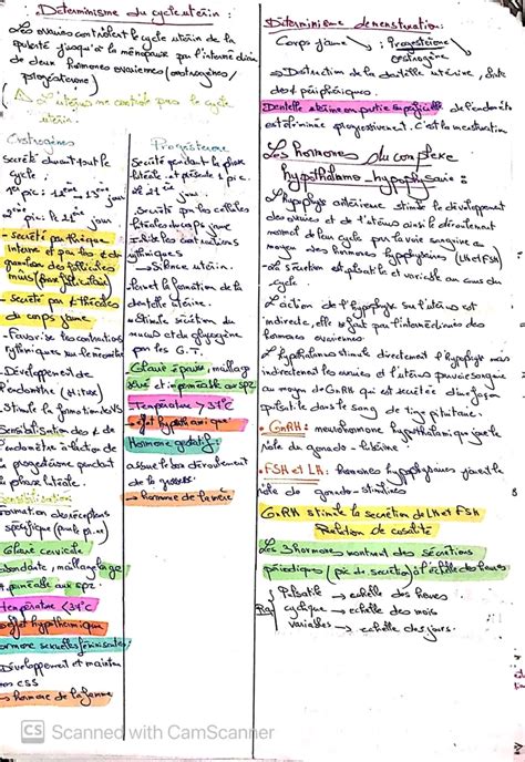 Bac Sc expérimentales Sciences SVT resume science toute l annee