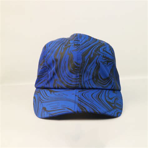 Oem Odm Sublimation Pattern Breathable Polyester Running Hats Dry