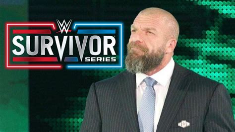 Triple H Makes Major Change To WWE Survivor Series