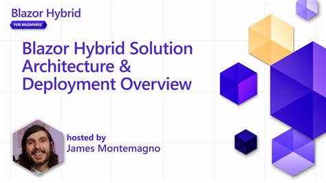 Blazor Hybrid Solution Architecture Deployment Overview Pt