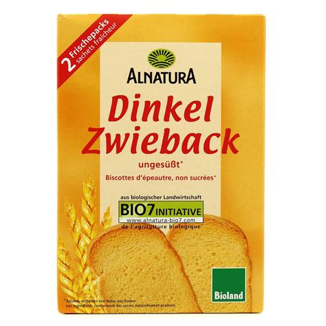 Livraison à domicile Alnatura Biscottes dépeautre bio 200g