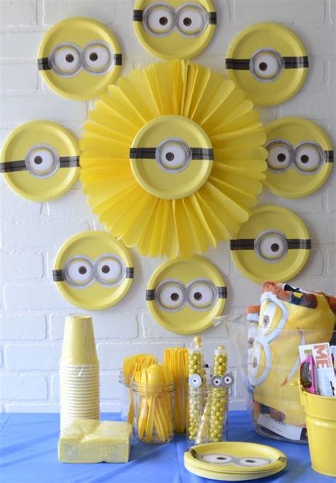 29 Cheerful And Easy Minion Party Ideas Shelterness