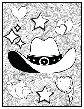 20 Cowboy Coloring Pages Free PDF Printables