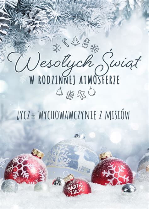 Wesołych Świąt w rodzinnej atmosferze życzą wychowawczynie z misiów