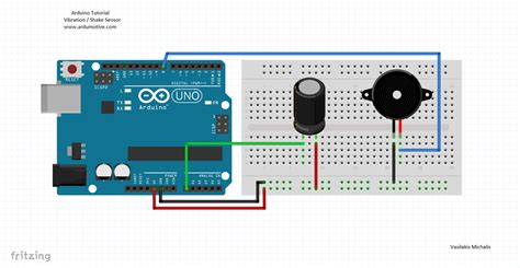 How To Use A Vibration Sensor Shake Switch Ardumotive Arduino Greek