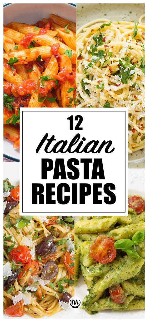 15 Italian Pasta Recipes The Clever Meal