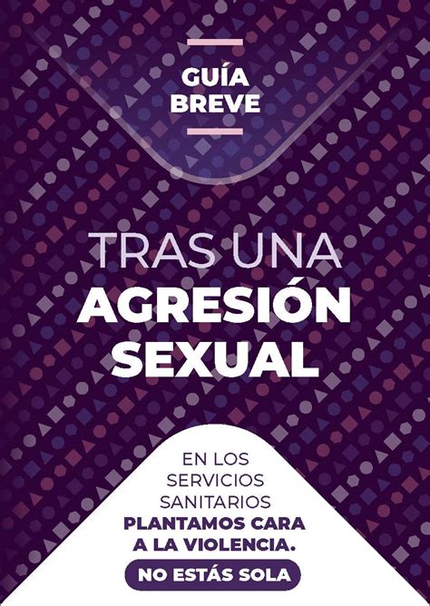 Tras una agresión sexual guía breve Educación sexual SIDA STUDI