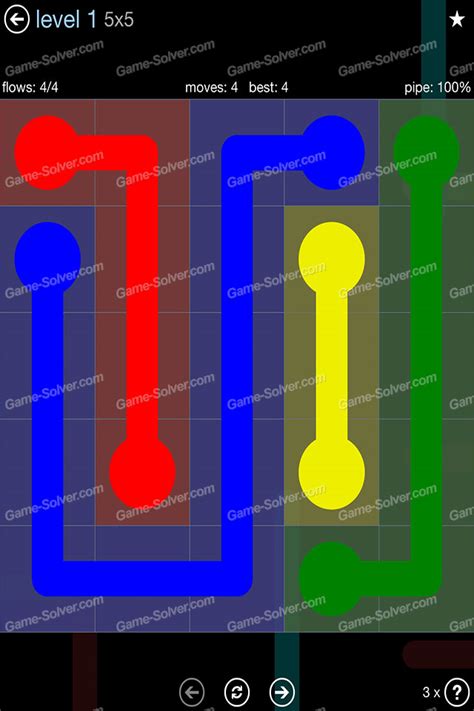 Flow Rainbow Pack Solutions Game Solver