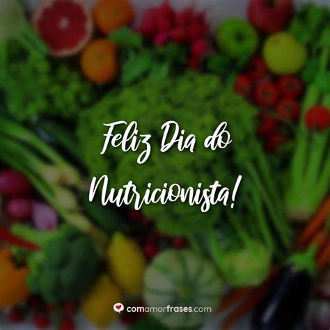 Hoje é o dia do Nutricionista parabéns à todos os nutricionistas