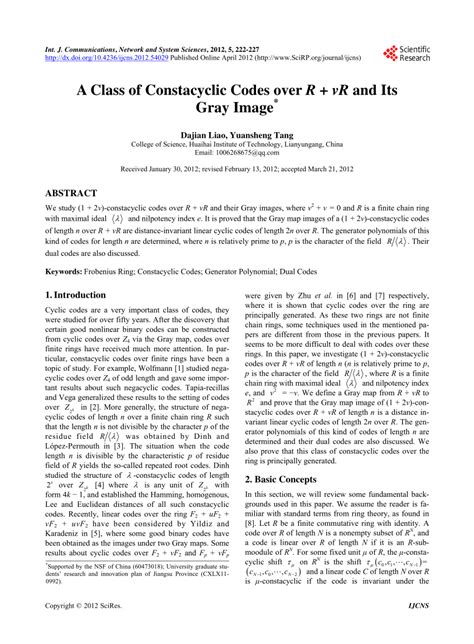 pdf a class of constacyclic codes over r vr and its gray image