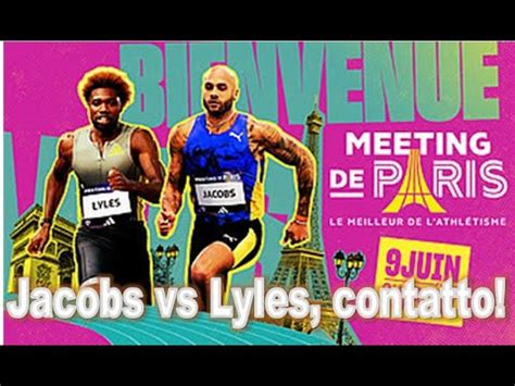 Finalmente Marcell Jacobs A Parigi L Esordio Sui 100 YouTube