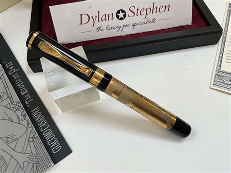 Visconti Erotic Art Giacomo Casanova Gold Limited Edition Fountain Pen