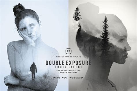 Un efecto fotográfico de doble exposición para photoshop y un efecto