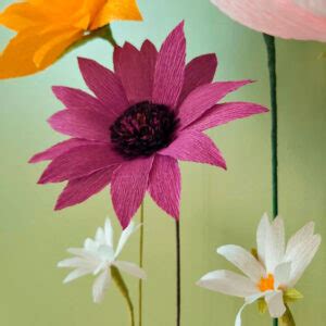 Voorbeelden Van Papieren Bloemen Papierenbloemen Nl