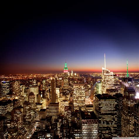 Manhattan New York City Night Wallpapers Wallpaper Cave