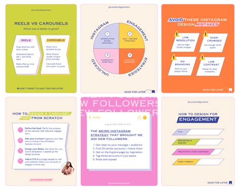 Instagram Charts Infographics Templates My Social Boutique