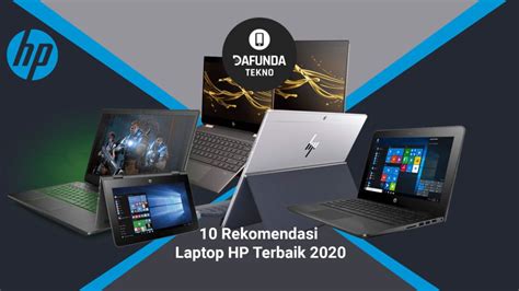10 Rekomendasi Laptop HP Terbaik 2020 Dafunda