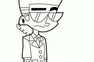 Dukey Johnny Test Coloring Pages Coloring Pages
