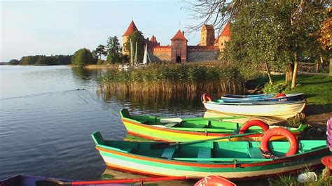 Zamek Na Wyspie Litwy Troki Puzzle Online