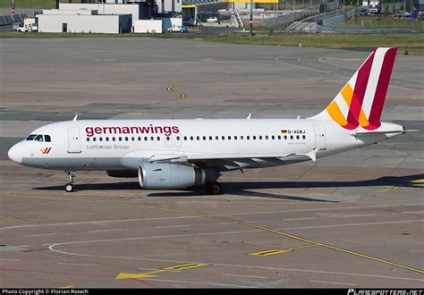 D AGWJ Germanwings Airbus A319 132 Photo By Florian Resech ID 403981