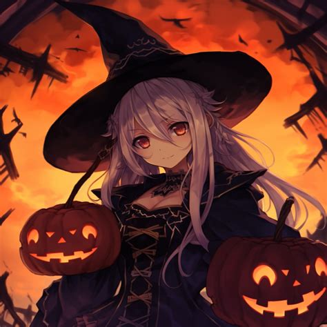 Mysterious Sorcerer Halloween Anime Pfp Aesthetics Image Chest