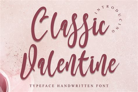 Classic Valentine Font By Giartstudios Creative Fabrica