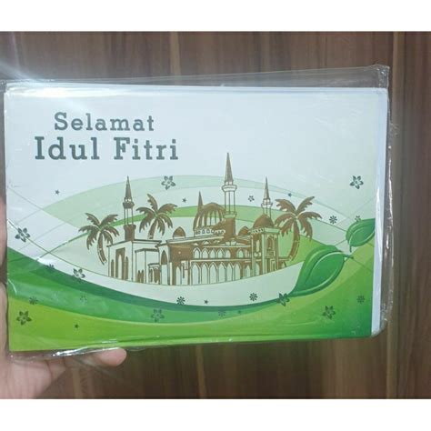 Jual Kartu Ucapan Parcel Hampers Lebaran Idul Fitri 13cmx19cm Shopee