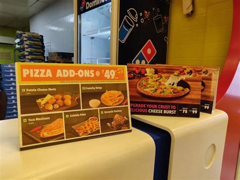 Menu At Domino S Pizza Chennai Coromandel Plaza