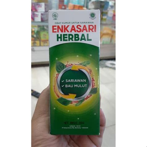 Jual Enkasari Herbal Obat Kumur Untuk Sariawan Shopee Indonesia