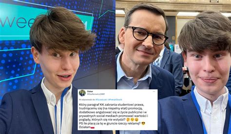 Oskar Szafarowicz Znany Z Chwalenia Pis Na Tiktoku Dosta Posad W