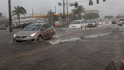 Major Flooding Hits Parts Of South Florida As Wet Weather Brings Heavy Rain