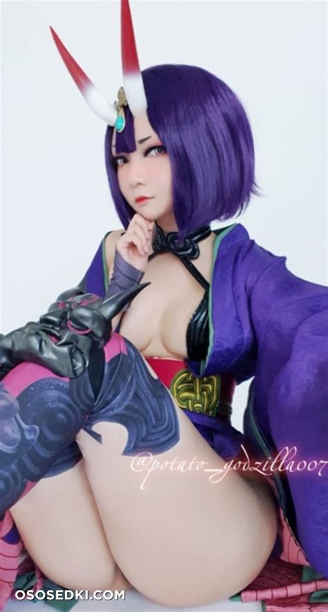 Potato Godzilla Shuten Douji Naked Cosplay Asian 23 Photos Onlyfans