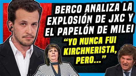 Berco Adelanta Su Voto Y Se Refiere A La Novela De La Semana El