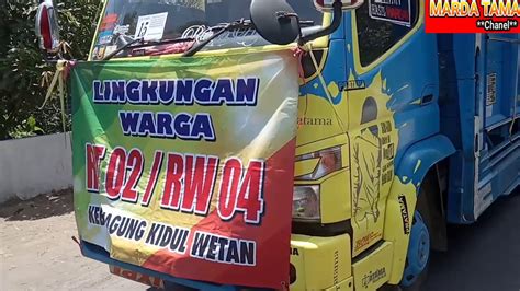 SUASANA DI GARIS START KUSUS TRUS DI KARNAVAL KEBONAGUNG WONODADI