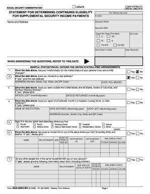 Form Ssa 623 Ocr Sm Fill Online Printable Fillable Blank PDFfiller