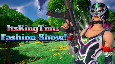 Real Live Fortnite Fashion Show Players Skin Contest Youtube