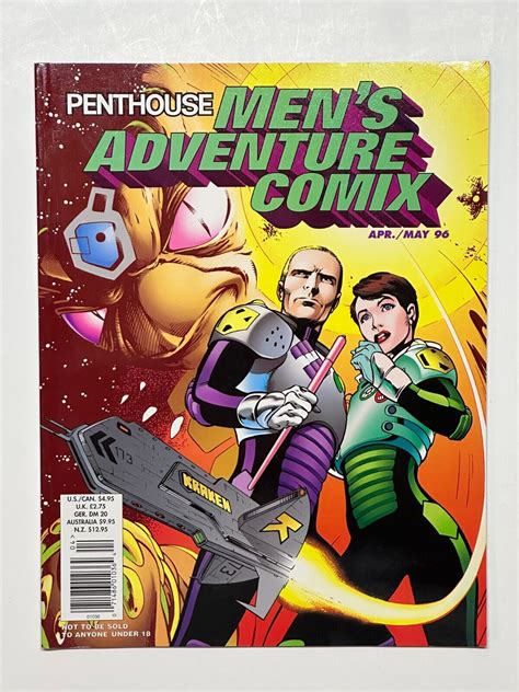 Penthouse Men S Adventure Comix Comic Book April May 1996 FREE SHIPPING