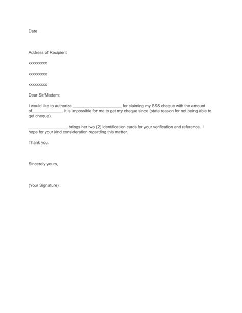 Sample Of Authorization Letter For Birth Certificate In Pdf