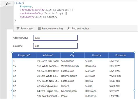 Power Apps Guide Search Applying Multiple And Or Conditions To The