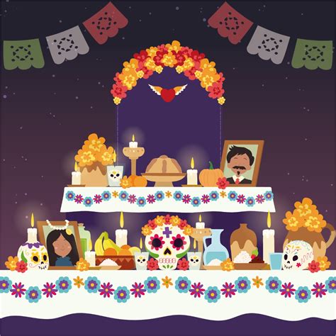 El origen de la ofrenda del Día de muertos Servicio de Información
