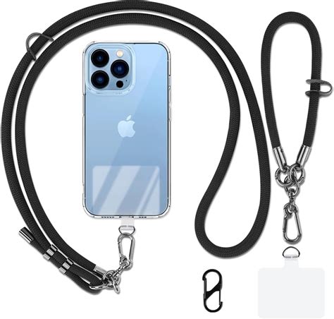 AULEEP Cell Phone Lanyard 2 Packs Adjustable Phone Lanyard Neck Strap