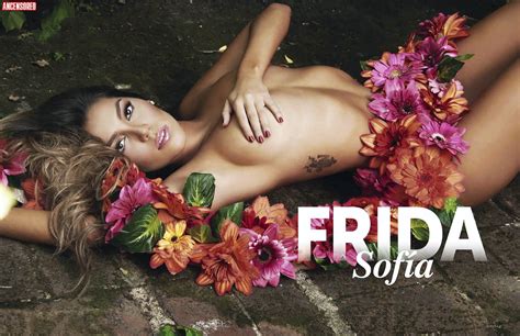 Naked Frida Sofía in Playboy Magazine México