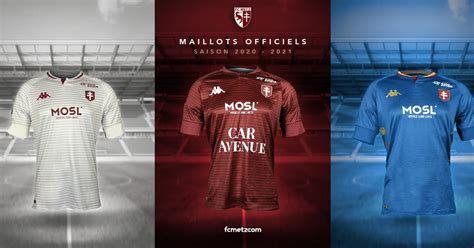 Football Ligue 1 Le FC Metz a dévoilé ses nouveaux maillots